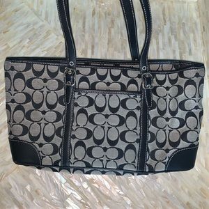 Coach | Bags | Coach Signature Logo Tote | Poshmark